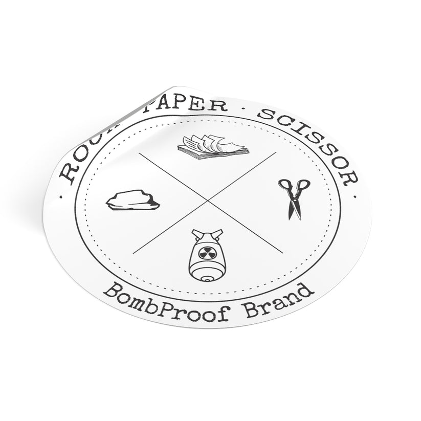 Rock-Paper-Scissor... Nuke Sticker – BombProof